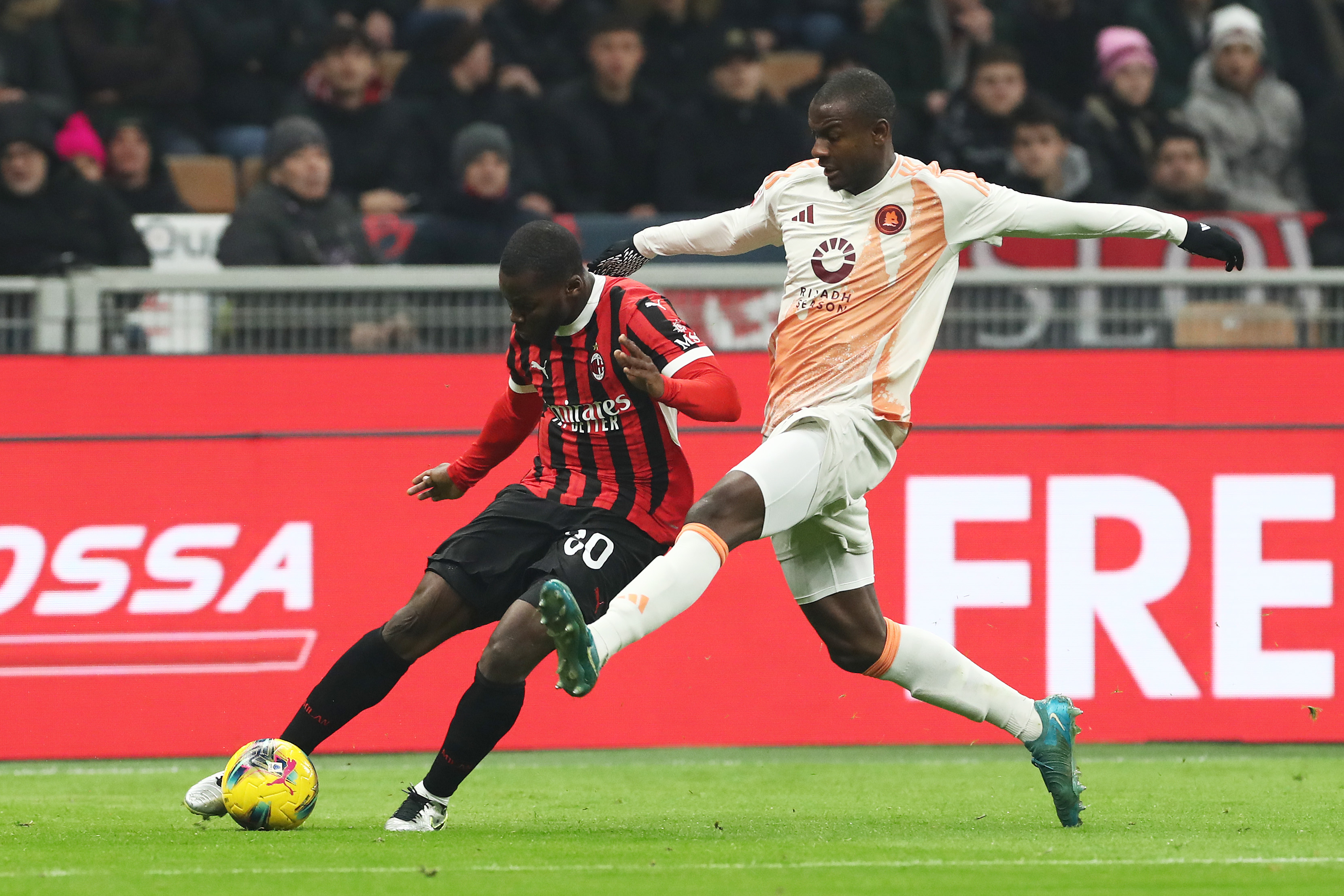 Милан — Рома — 3:1. Дубль Абрахама, первый гол Жоау Феликса. Видео голов, обзор матча ⇒ Sports24.KZ