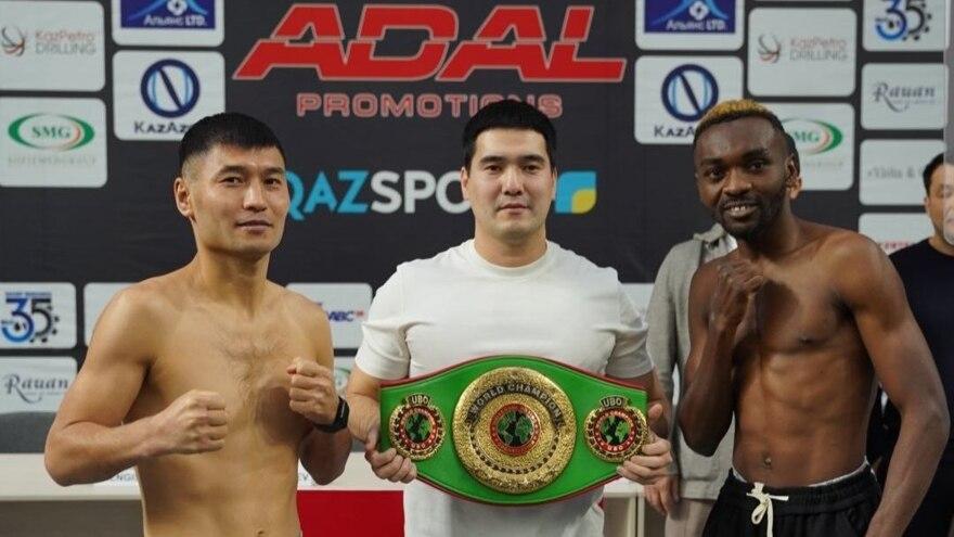 ВИДЕО. Бекман Сойлыбаев стал обладателем пояса WBO World Title ⇒ ...